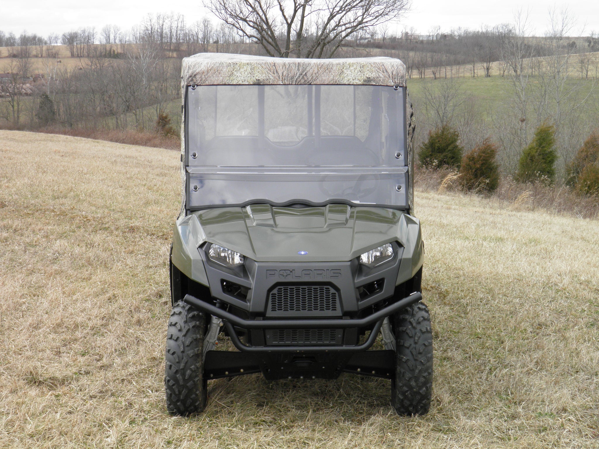 Polaris Ranger Mid Size Crew Full Cab Enclosure For Hard Windshield