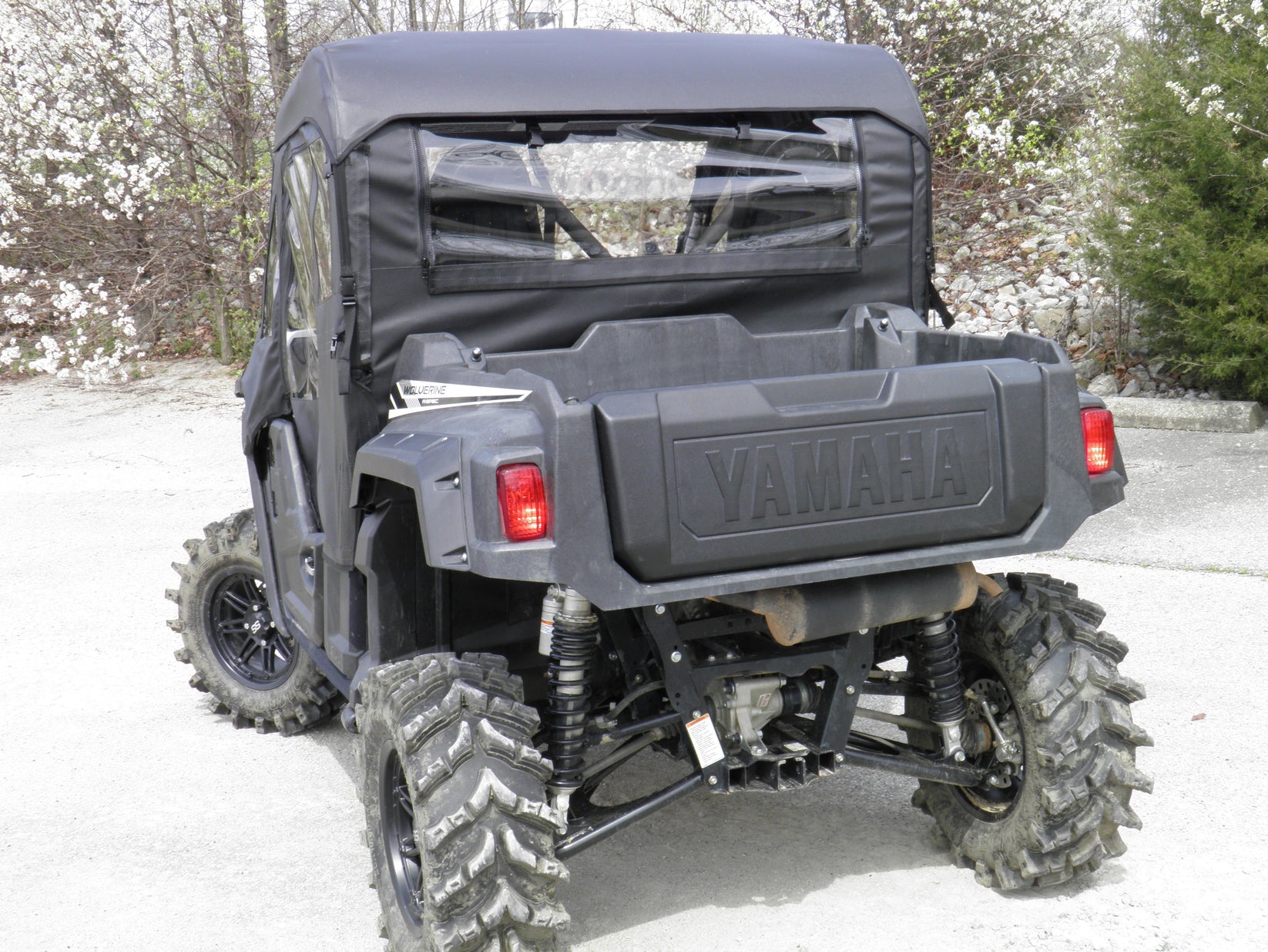 Yamaha Wolverine - Full Cab Enclosure for Hard Windshield (Full Doors ...