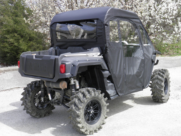Yamaha Wolverine - Full Cab Enclosure with Vinyl Windshield (Full Door ...